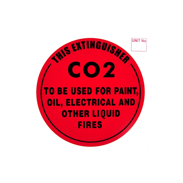 Sign - CO2 Fire Extinguisher - STW Industrial & Safety
