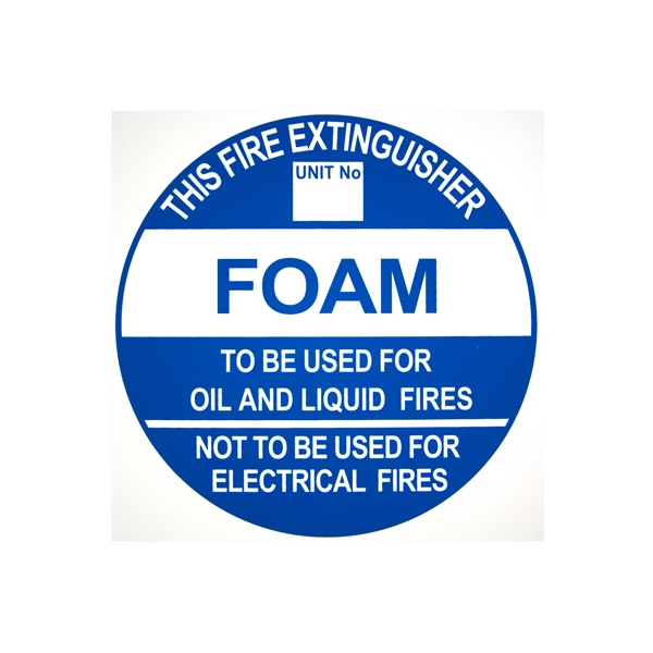 Sign - Foam Fire Extinguisher - STW Industrial & Safety