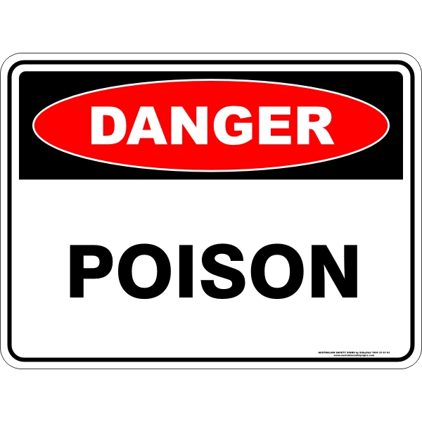 Danger Poison - STW Industrial & Safety