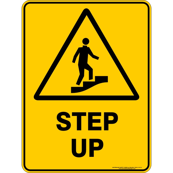 Warning Step Up - STW Industrial & Safety