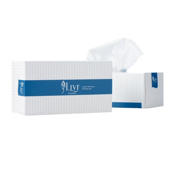 LIVI 1302 Tissues 2 Ply 200 Sheet - Ctn 30 - STW Industrial & Safety