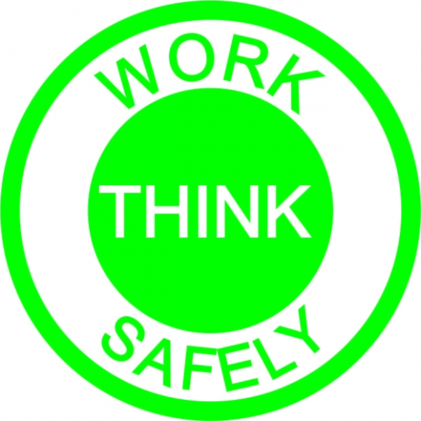 Safety - Work Think Safely Pkt 10 Stickers - STW Industrial & Safety