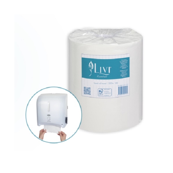 LIVI 1204 Roll Towel Auto-Cut 200m - STW Industrial & Safety