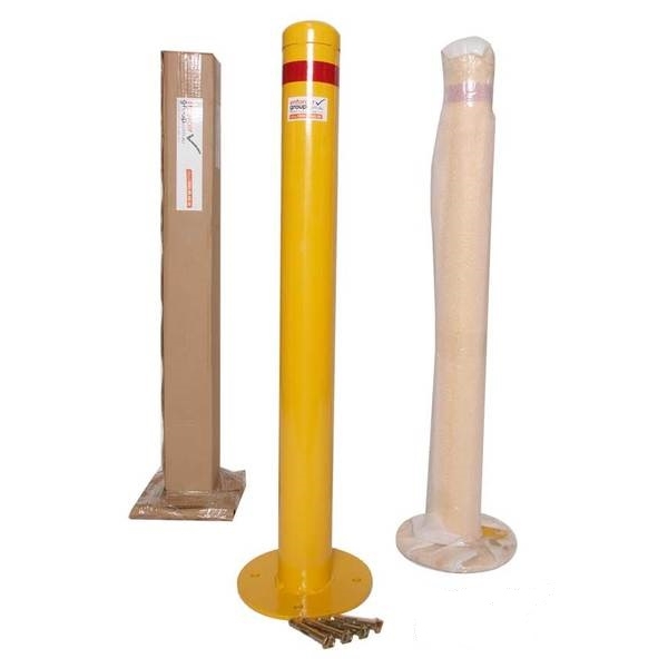 Bollard Heavy Duty Steel 90mm - STW Industrial & Safety