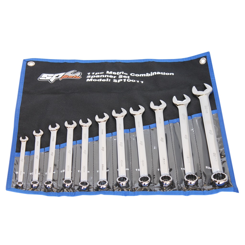 SP TOOLS Combination Roe Spanner Set 11pc - STW Industrial & Safety