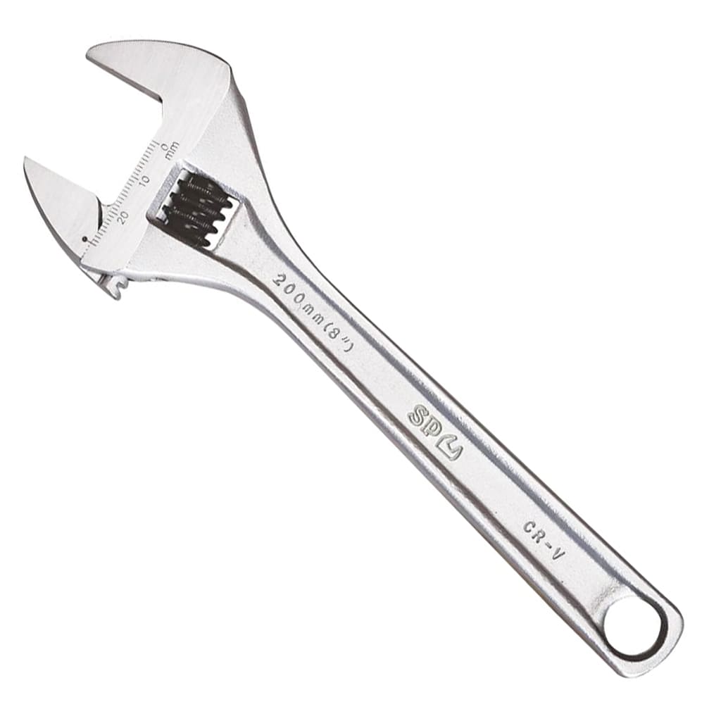 SP TOOLS Adjustable Wrench 150mm - Wide Jaw Premium - STW Industrial ...