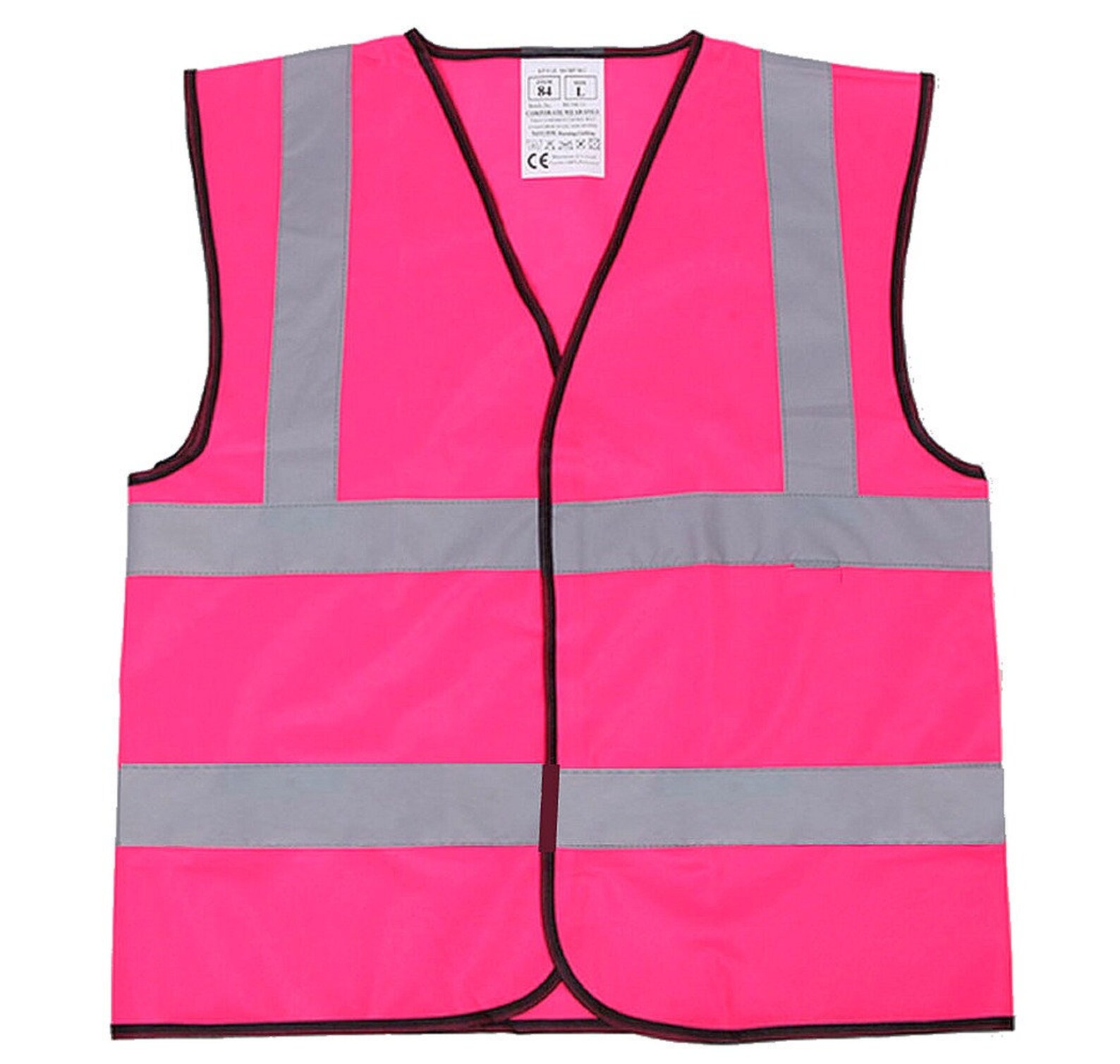 Safety Vest Pink with Reflective - STW Industrial & Safety