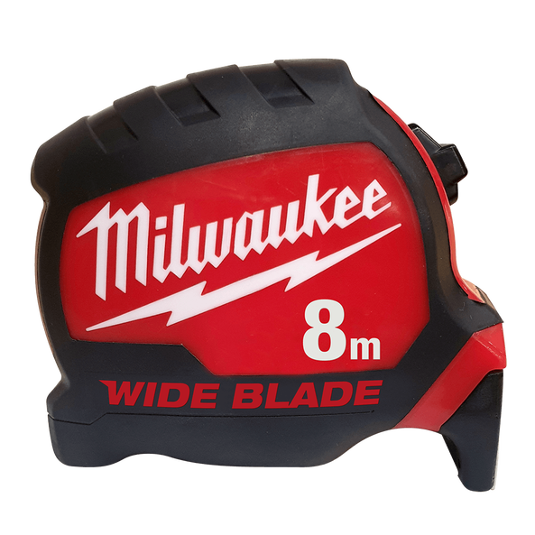 MILWAUKEE Wide Blade Horizontal 8m Tape Measure - STW Industrial & Safety