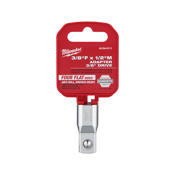 MILWAUKEE 3/8" Drive 3/8"F x 1/2"M Adaptor - STW Industrial & Safety