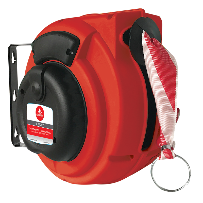 ALEMLUBE Danger Safety Barrier Reel - STW Industrial & Safety