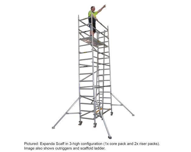 GORILLA Expanda Scaff Aluminium Scaffold - STW Industrial & Safety