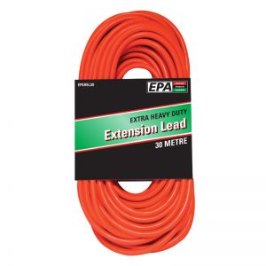 EPA Extension Lead, 15A Cable, 10 Amp Plug, Red 30m - STW Industrial ...