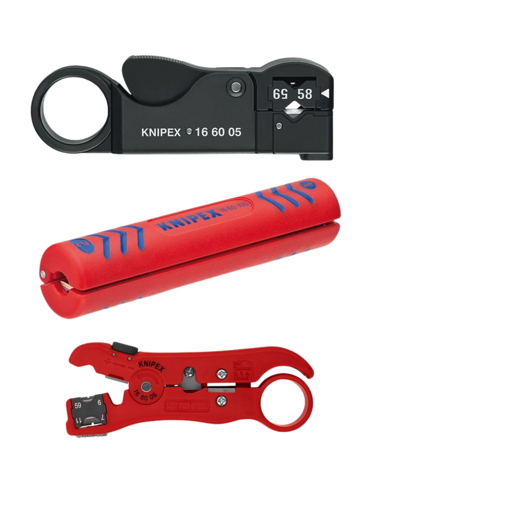 KNIPEX Stripping Tools - Coax Cables - STW Industrial & Safety