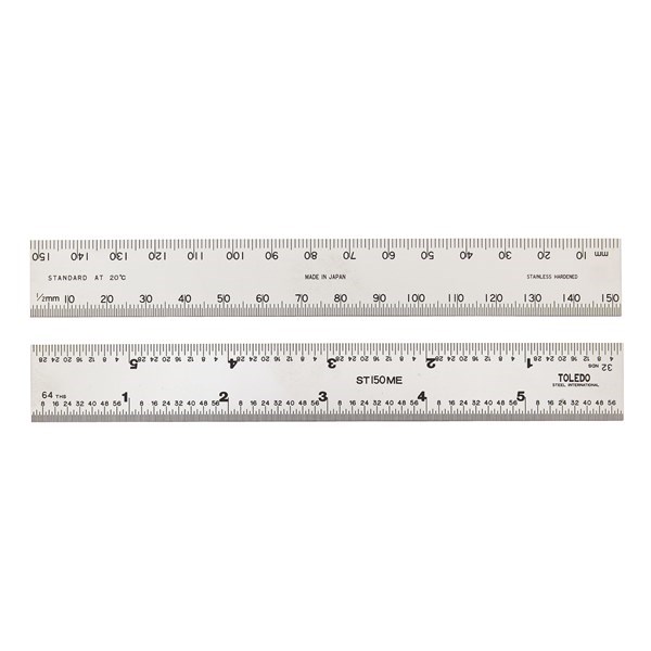 TOLEDO Stainless Steel Ruler - STW Industrial & Safety