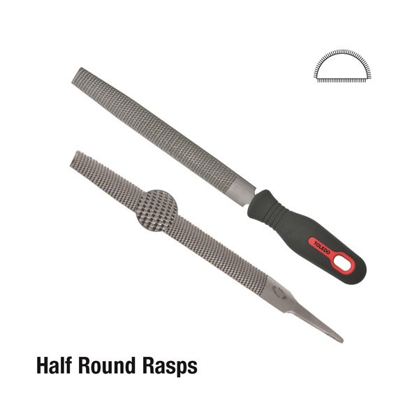 TOLEDO Half Round Rasps - STW Industrial & Safety