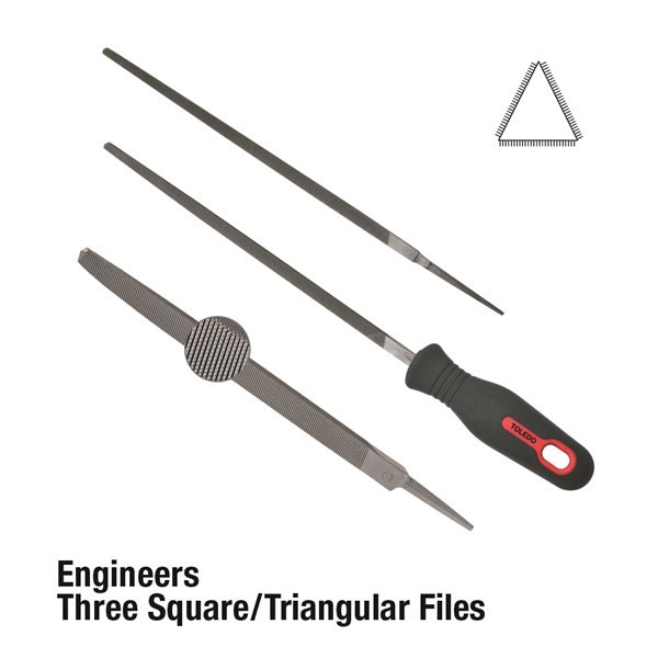 TOLEDO Engineers Triangular Files - STW Industrial & Safety