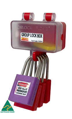 CIRLOCK 4 Padlock Mini Group Lock Box (locks sold separately) - STW ...
