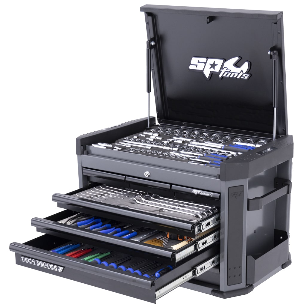 SP TOOLS Tech Series Tool Kit 212pc Metric Only - STW Industrial & Safety