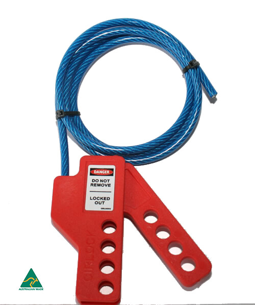 CIRLOCK Cable Lockout - 5mm Steel Wire Cable - STW Industrial & Safety