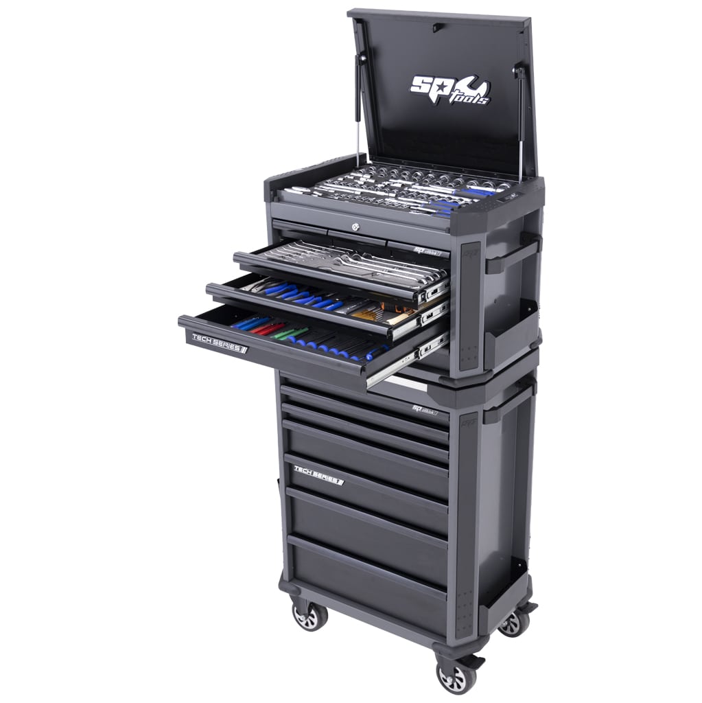 SP TOOLS Tech Series Tool Kit 213pc Metric Only - STW Industrial & Safety