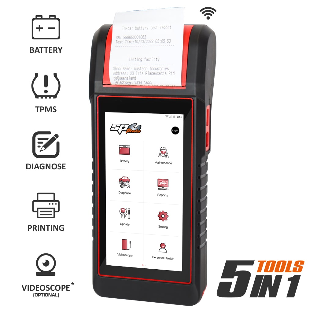 SP TOOLS Multi-Function Smart Tool with Wifi & Built-In Printer - 5 ...