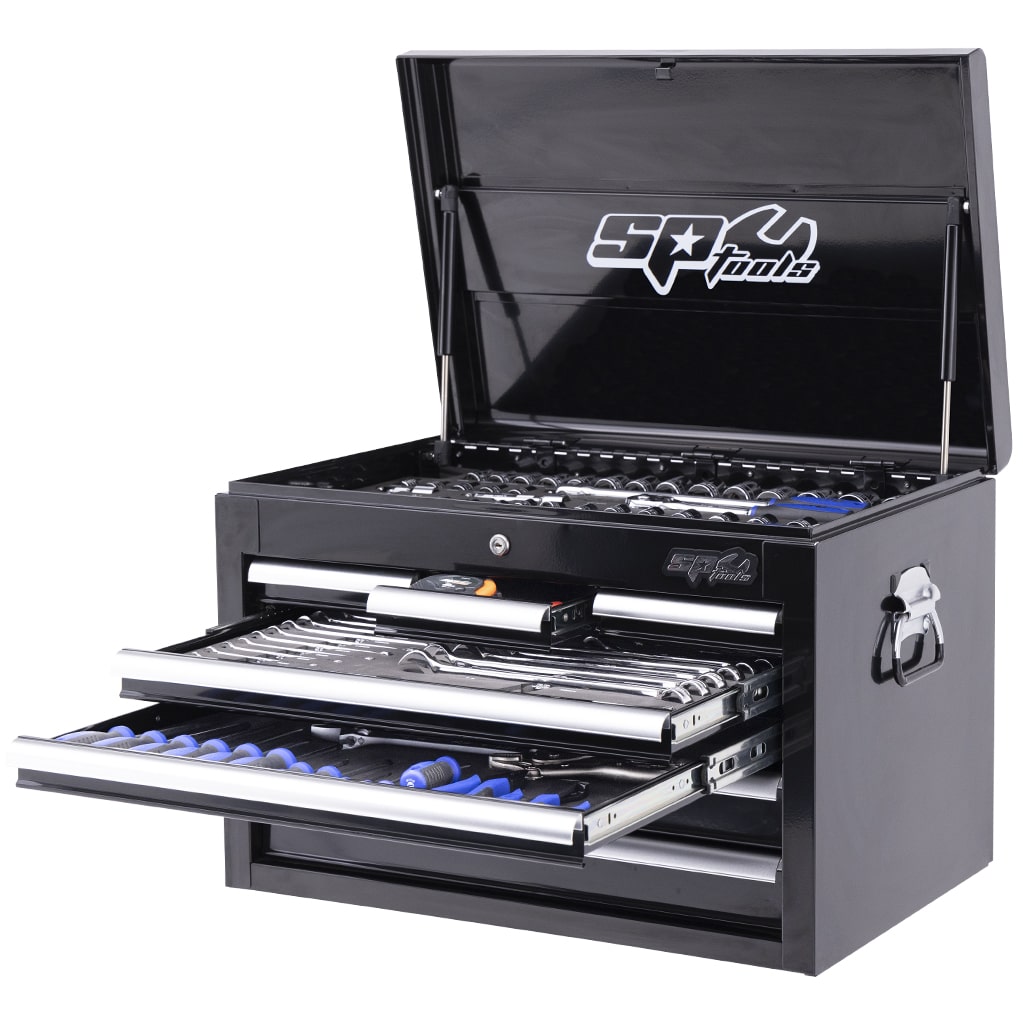 SP TOOLS Custom Series Tool Kit 201pc Metric Only - STW Industrial & Safety