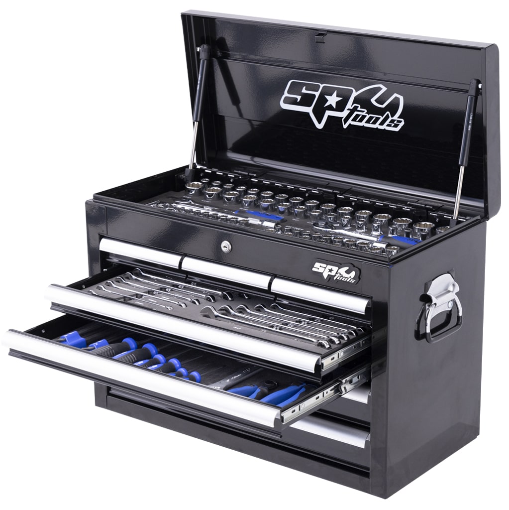 SP TOOLS Custom Series Tool Kit 134pc Metric & SAE - STW Industrial ...