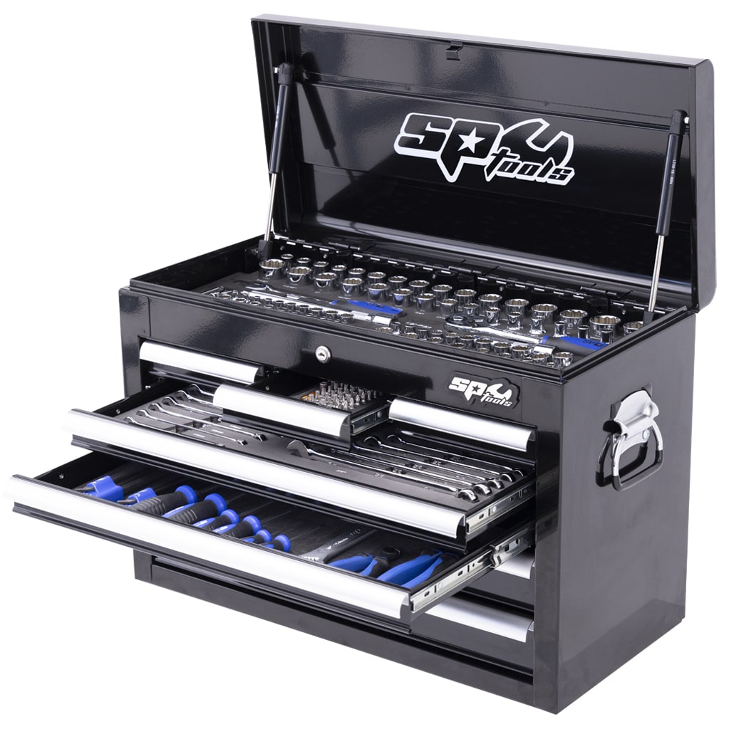 SP TOOLS Custom Series Tool Kit 205pc Metric & SAE - STW Industrial ...