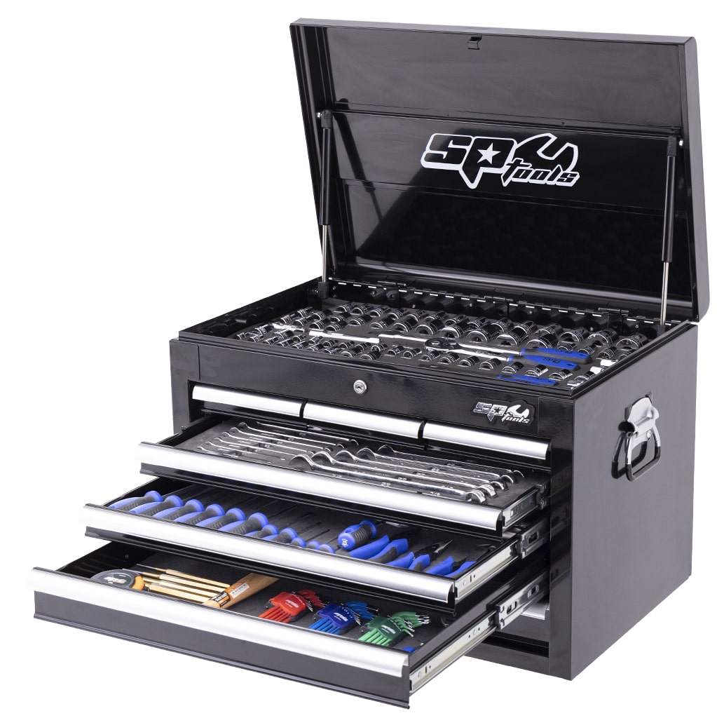 SP TOOLS Custom Series Tool Kit 218pc Metric & SAE - STW Industrial ...