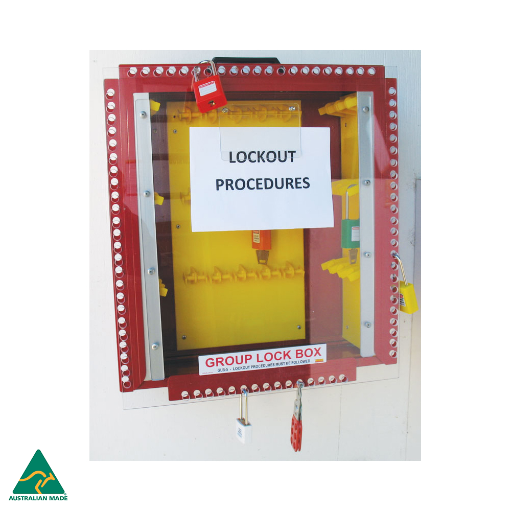 CIRLOCK 84 Padlock - Large Aluminium Group Lock Box (locks sold ...