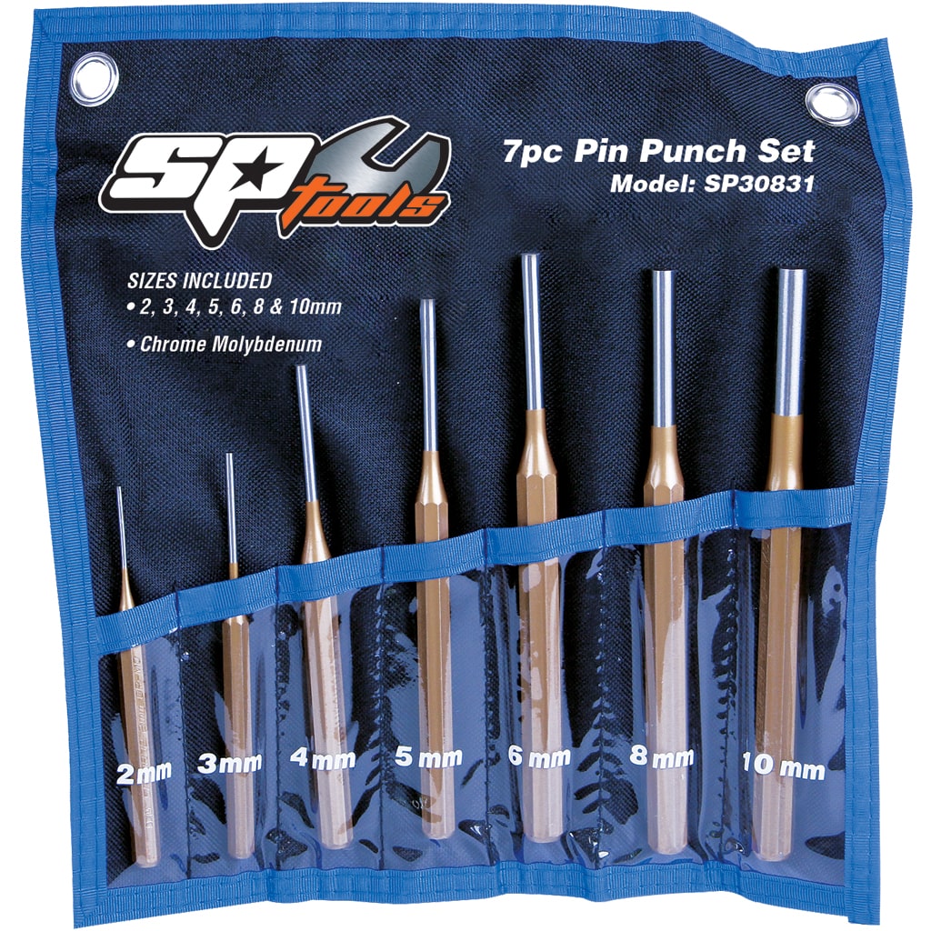 SP TOOLS Pin Punch Set 7pc - STW Industrial & Safety