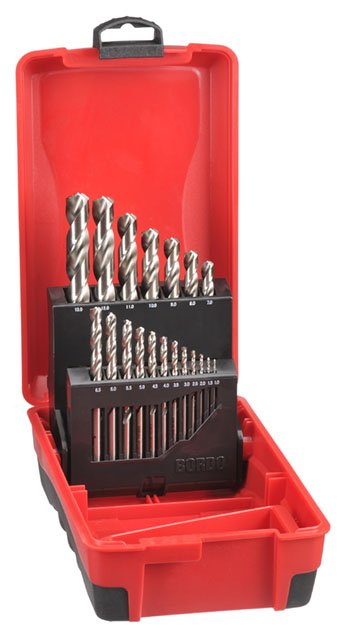 BORDO Delta Point Bright Finish HSS Metric Sets - STW Industrial & Safety