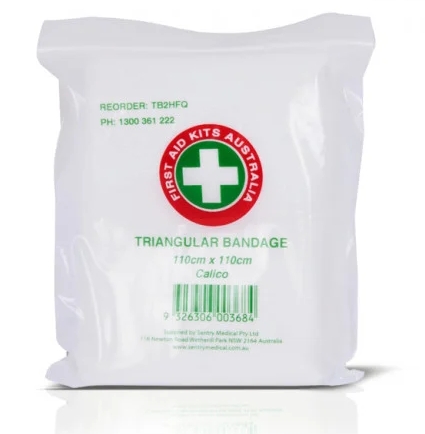Calico Triangular Bandage - STW Industrial & Safety