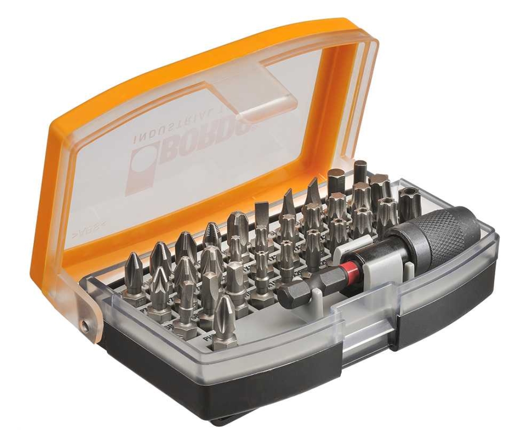 BORDO 32 Piece IMPACT Screwdriver Insert Bit Set - STW Industrial & Safety