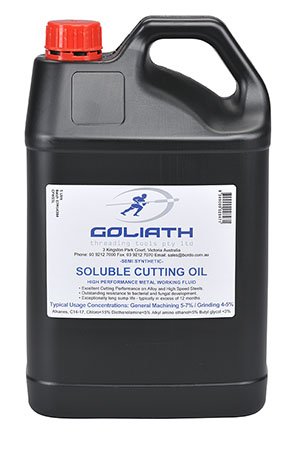 GOLIATH High Performance Cutting Oil Semi Synthetic - STW Industrial ...