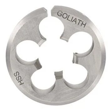 GOLIATH Button Dies Metric Coarse Left Hand 1-1/2" Button Die - STW ...