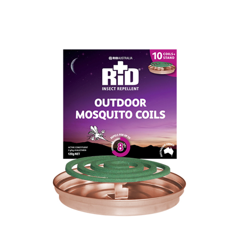 DYMARK RID 10 Pack Mosquito Coils 120g + Stand - STW Industrial & Safety
