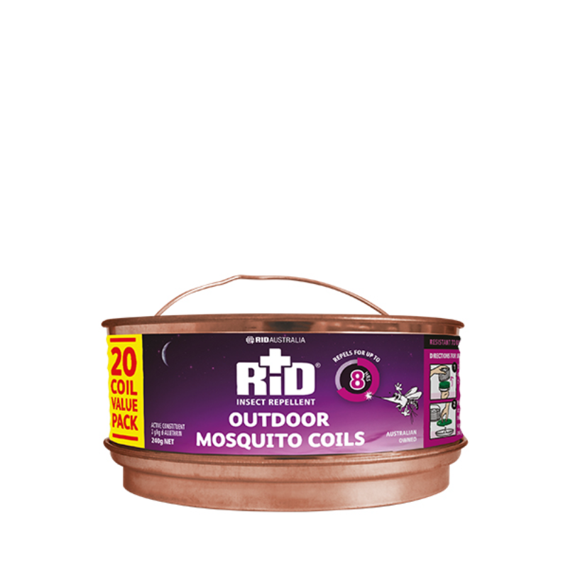 DYMARK RID 20 Pack Mosquito Coils 240g with Bronze Burner - STW ...