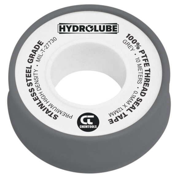 CHEMTOOLS Hydrolube Stainless Steel Grade PTFE Thread Seal Tape (Grey ...