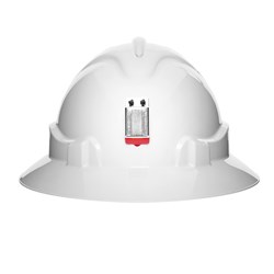PRO CHOICE V6 Hard Hat Unvented Full Brim with Lamp Bracket and Ratchet ...