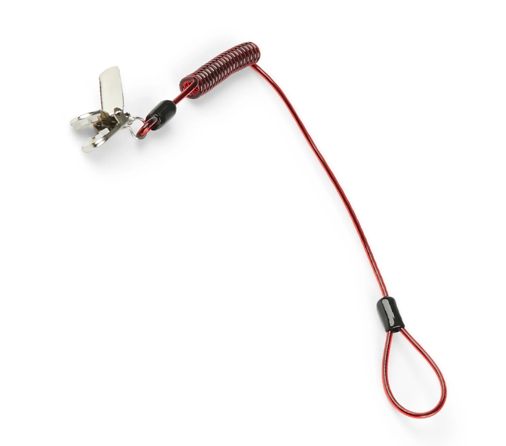 GRIPPS Coil Hard Hat Tether - STW Industrial & Safety