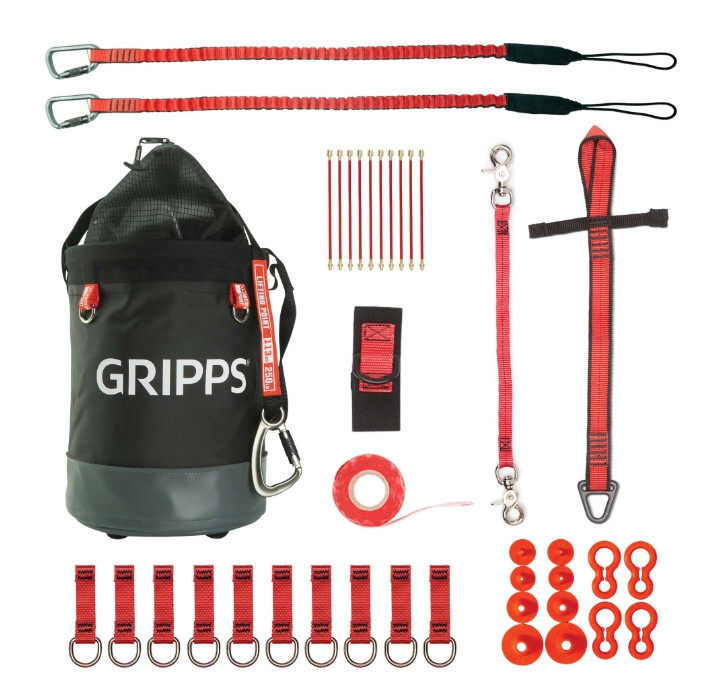 GRIPPS 10-Tool Tether Kit with Bull Bag - STW Industrial & Safety