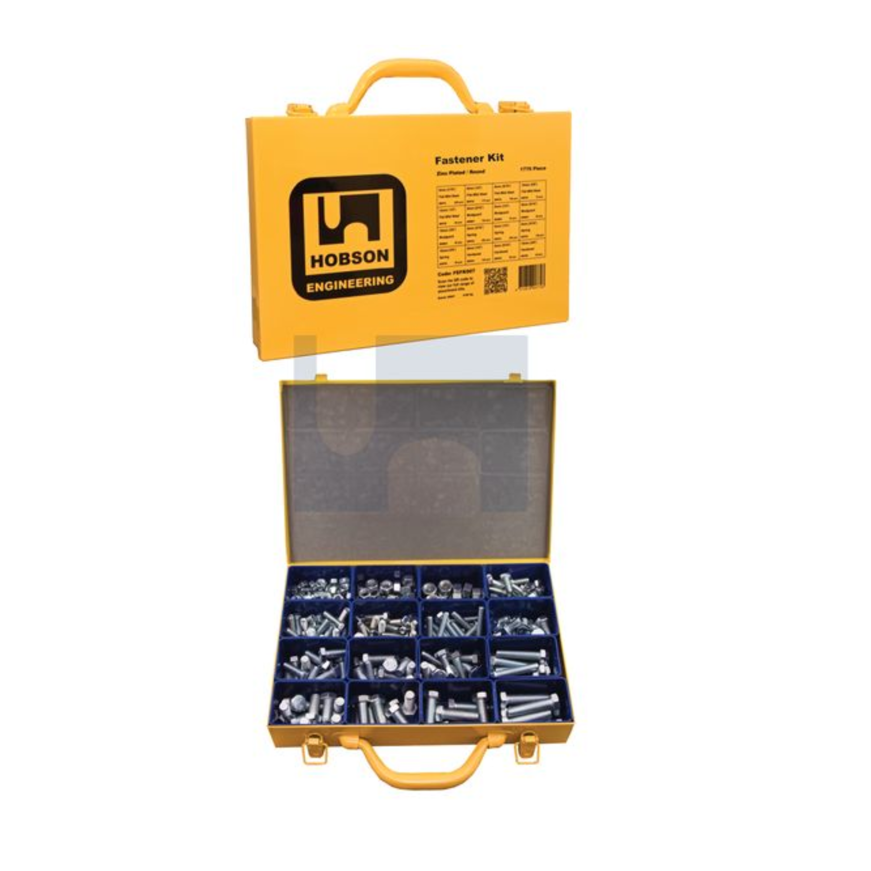 HOBSON Zinc Plated Class 8.8 Fine Assortment Kit: M8-M12 - STW ...
