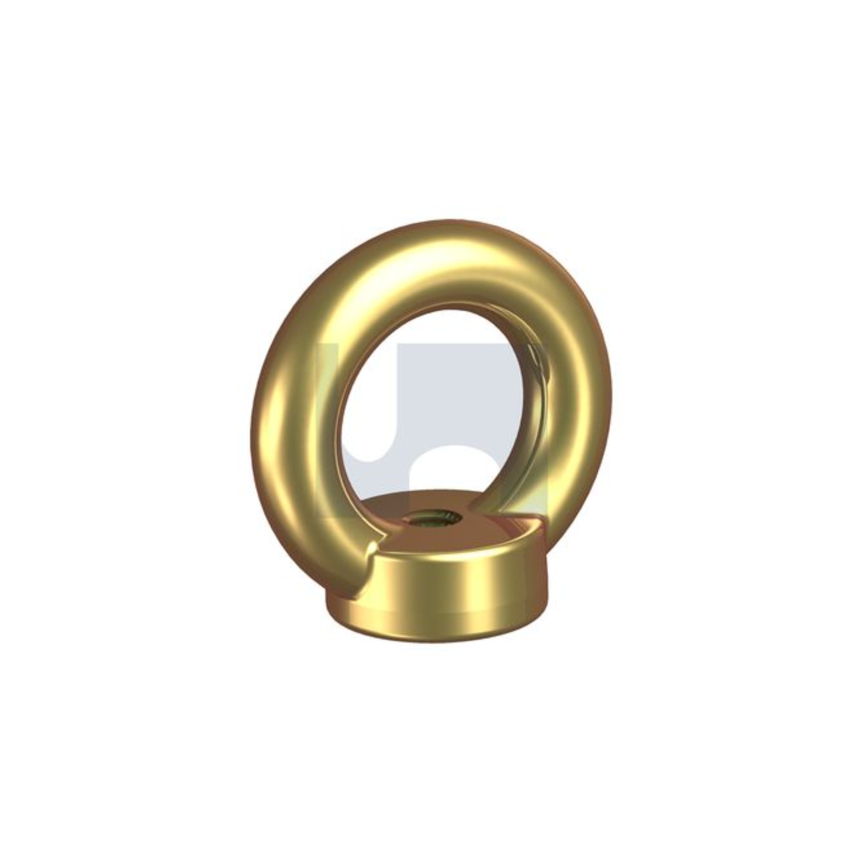 HOBSON Lifting Eye Nut Zinc Yellow Passivate - STW Industrial & Safety