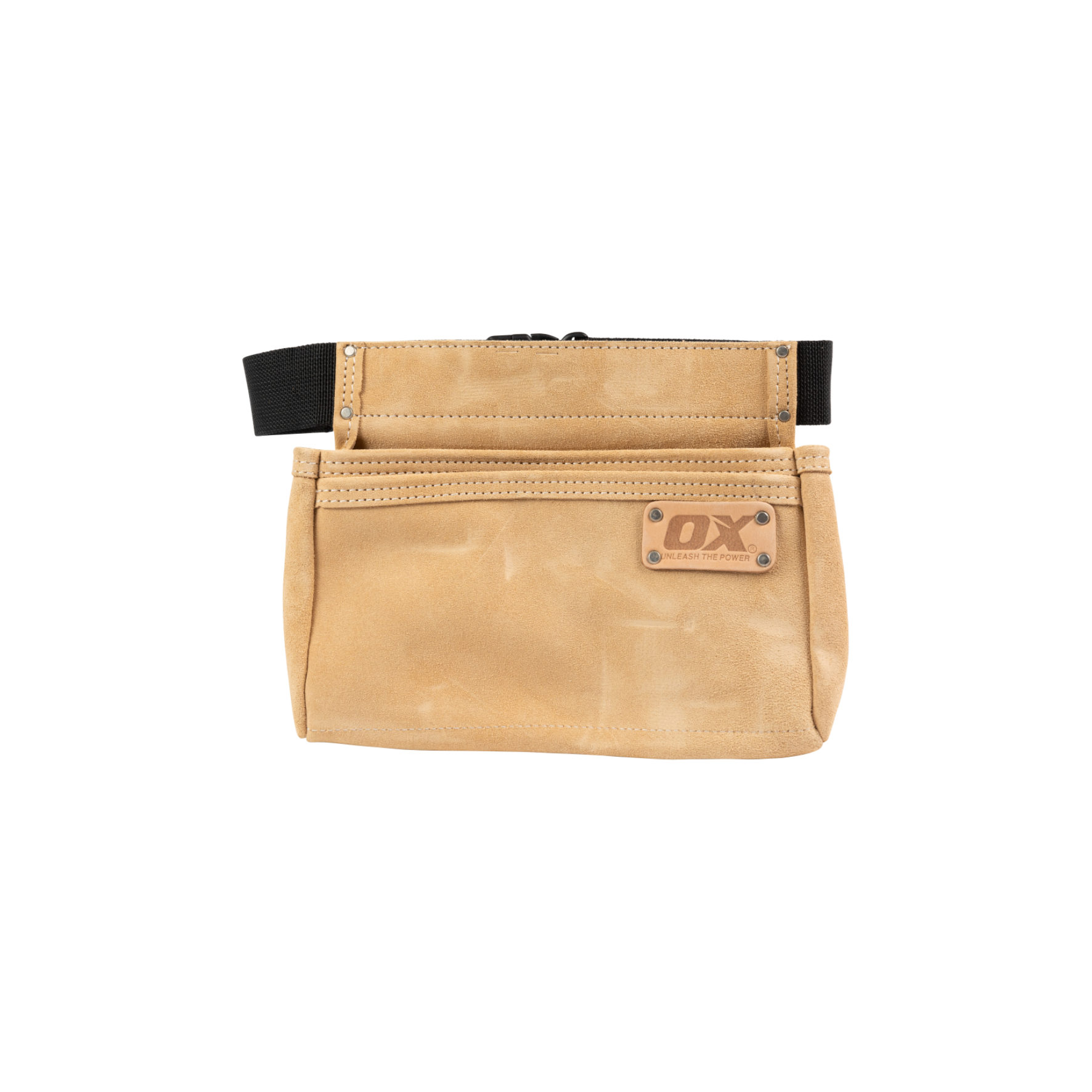 OX Trade Suede Leather 2 Pocket Tool Belt - STW Industrial & Safety