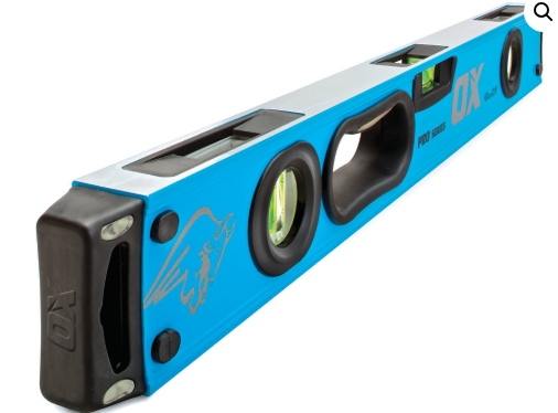 OX Pro Spirit Level – 1800mm - STW Industrial & Safety