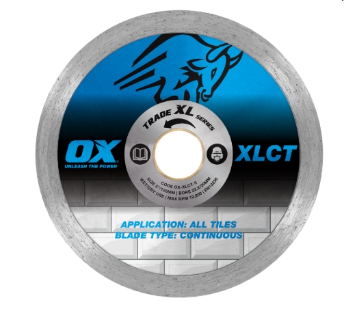 OX Trade XL Continuous Diamond Blade - STW Industrial & Safety