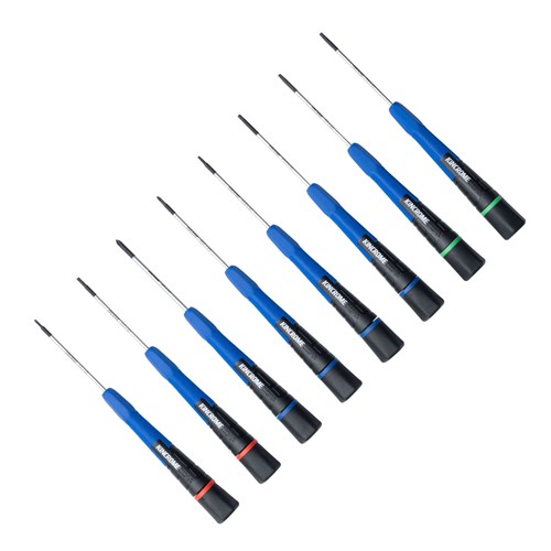 KINCROME 8 Piece Precision Mixed Screwdriver Set - STW Industrial & Safety