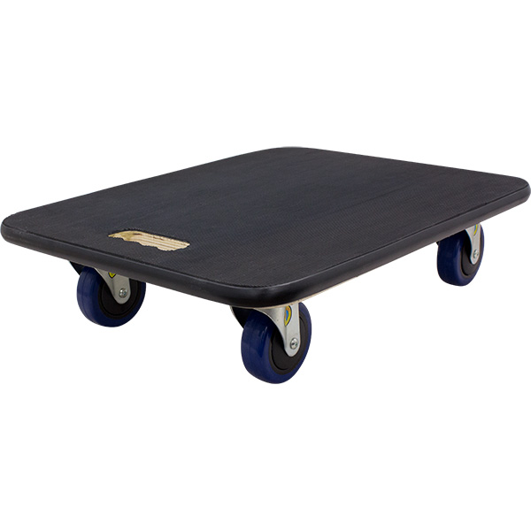 RICHMOND Furniture Dollie 600x450mm Rubber Deck - STW Industrial & Safety