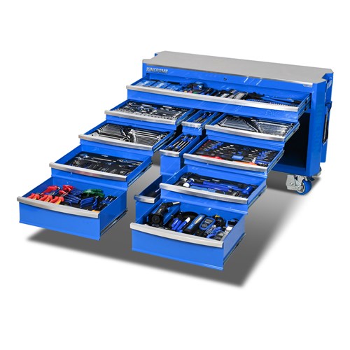 KINCROME CONTOUR® Trolley Tool Kit 868 Piece 12 Drawer (60") - STW ...